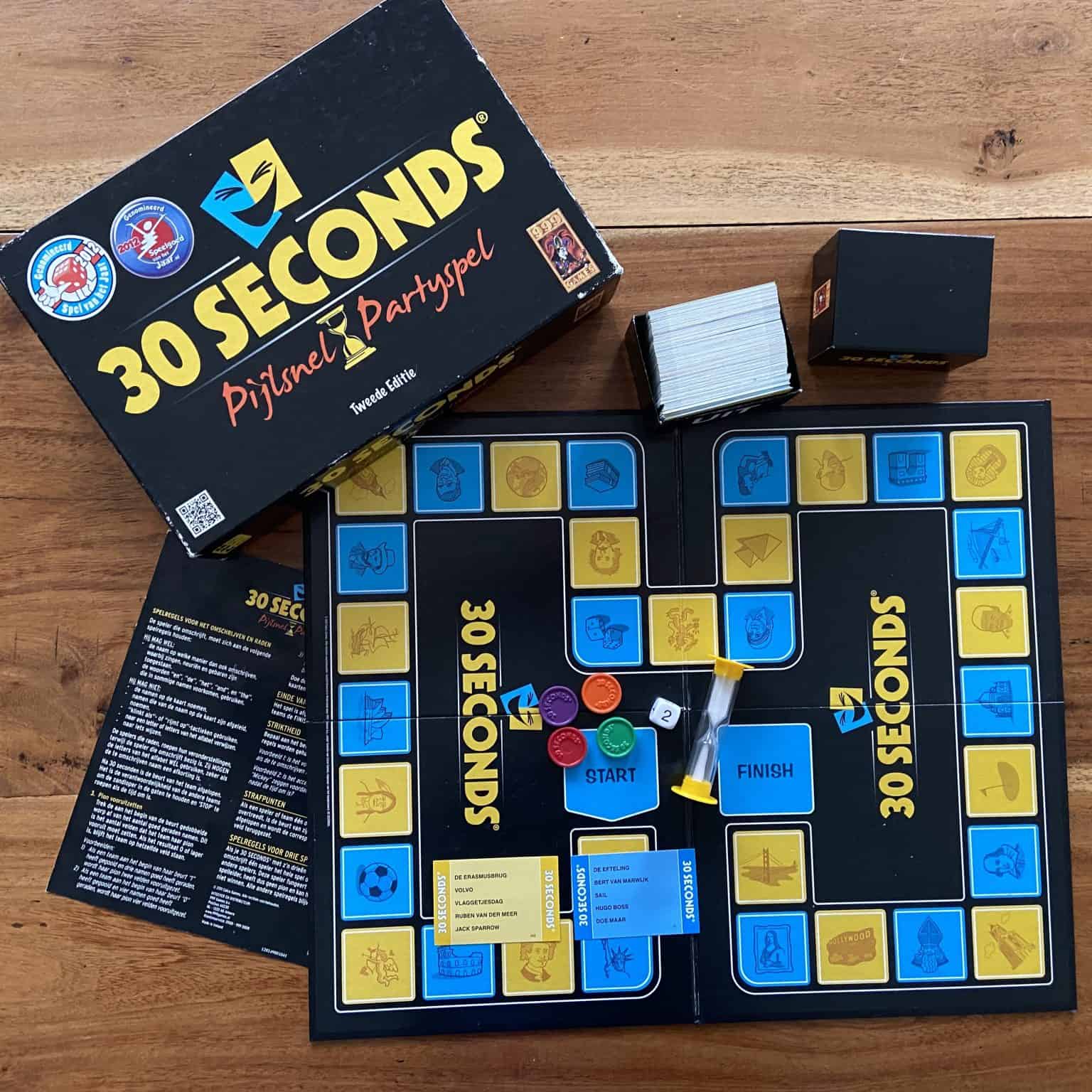30 SECONDS Review • Spellenbunker heeft alle info & videos • Bordspel ...
