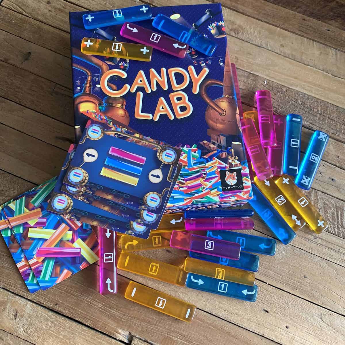 CANDY LAB Review • Spellenbunker heeft alle info & videos • Bordspel ...