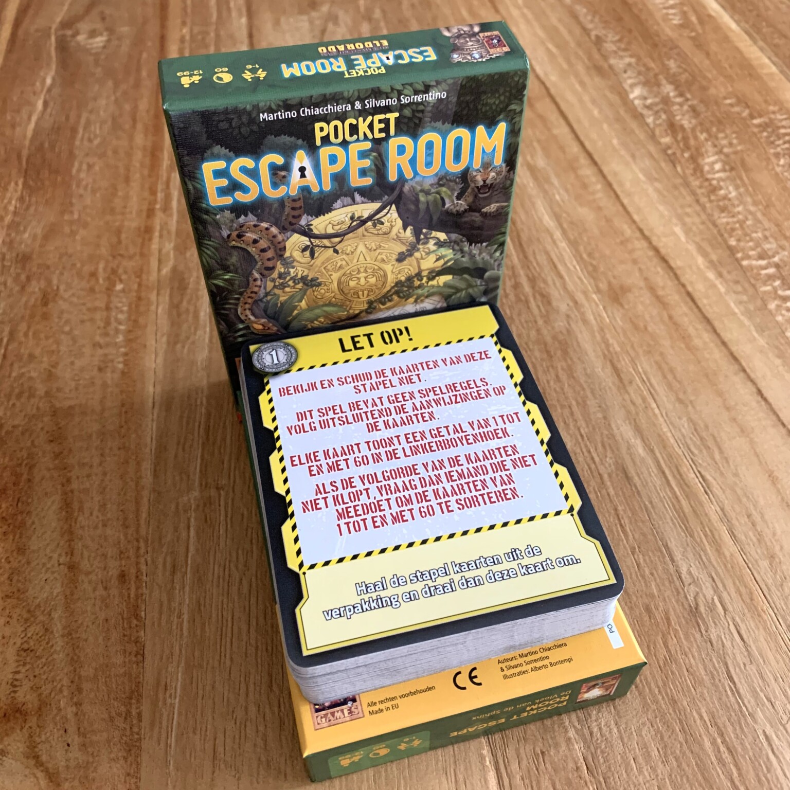 POCKET ESCAPE ROOM – HET MYSTERIE VAN ELDORADO Review • Spellenbunker ...