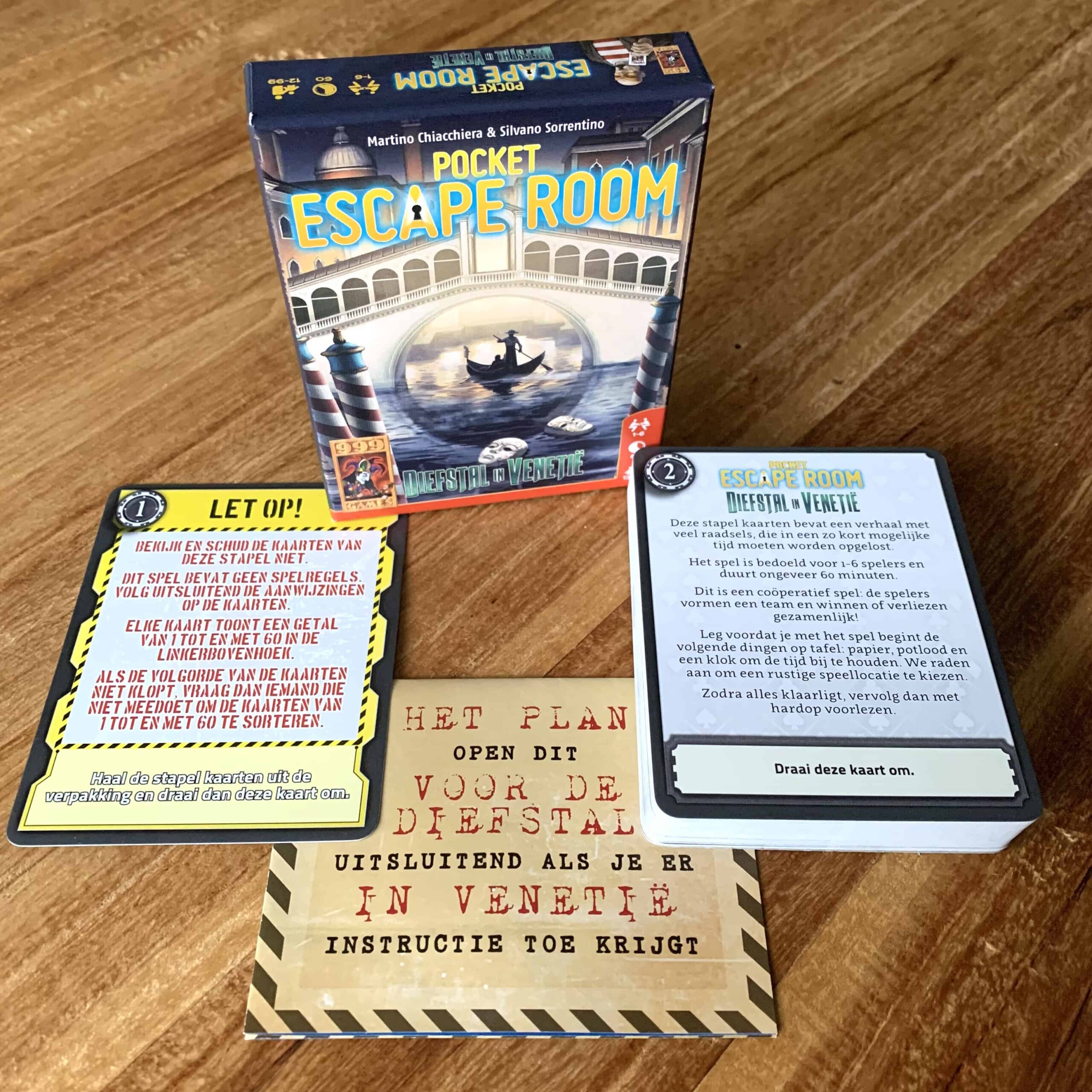 POCKET ESCAPE ROOM – DIEFSTAL IN VENETIë Review • Spellenbunker heeft ...