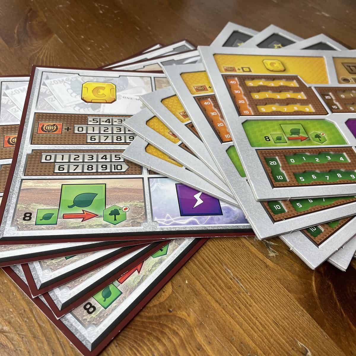 TERRAFORMING MARS: DUAL LAYER PLAYER BOARDS Review • Spellenbunker ...