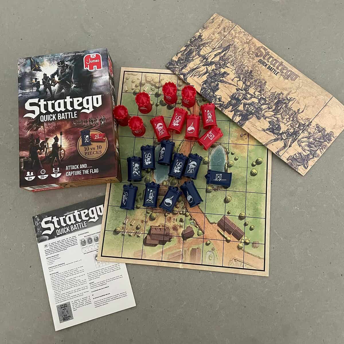 STRATEGO QUICK BATTLE Review • Spellenbunker heeft alle info & videos • Bordspel door Jumbo