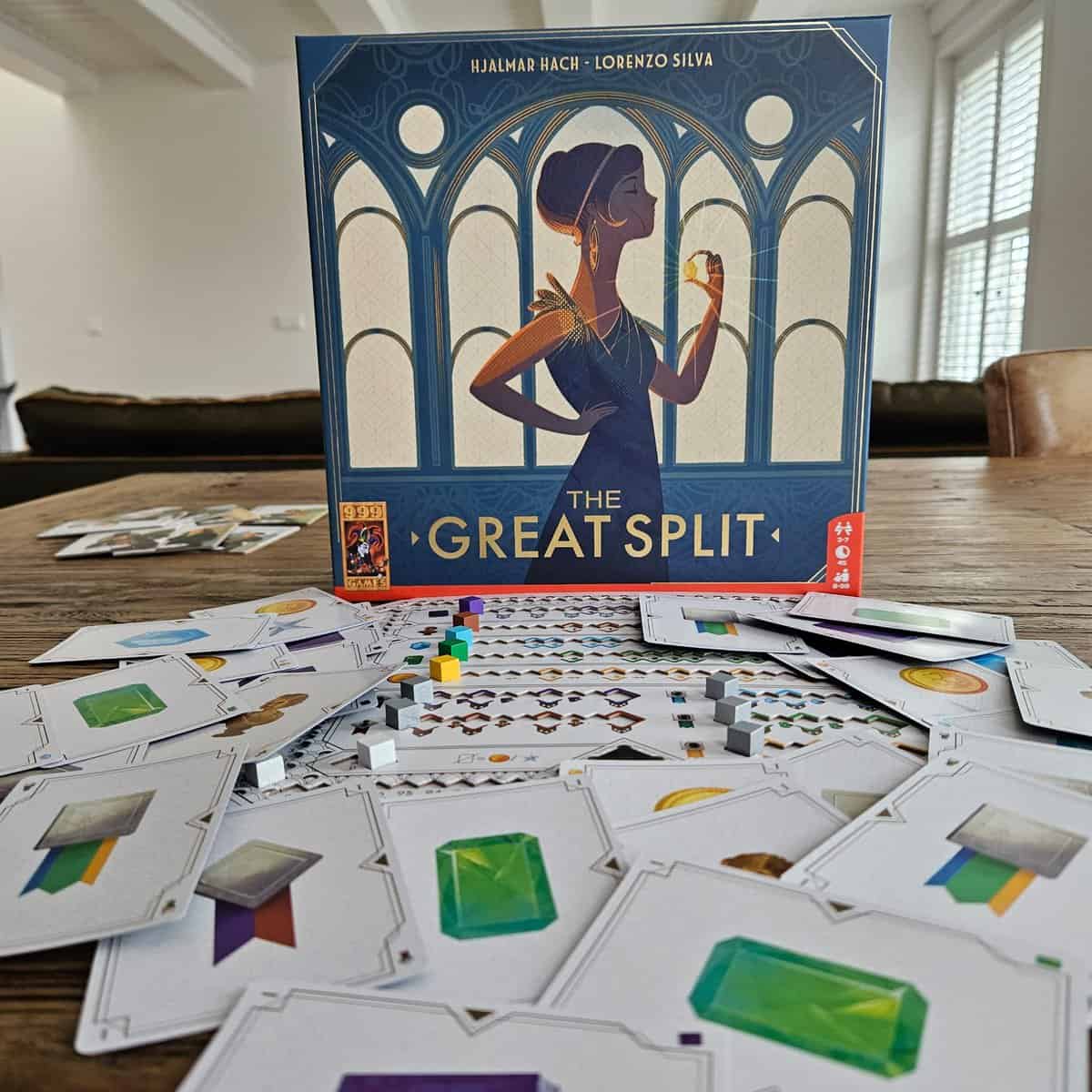 THE GREAT SPLIT Review • Spellenbunker heeft alle info & videos • Kaartspel door 999 Games